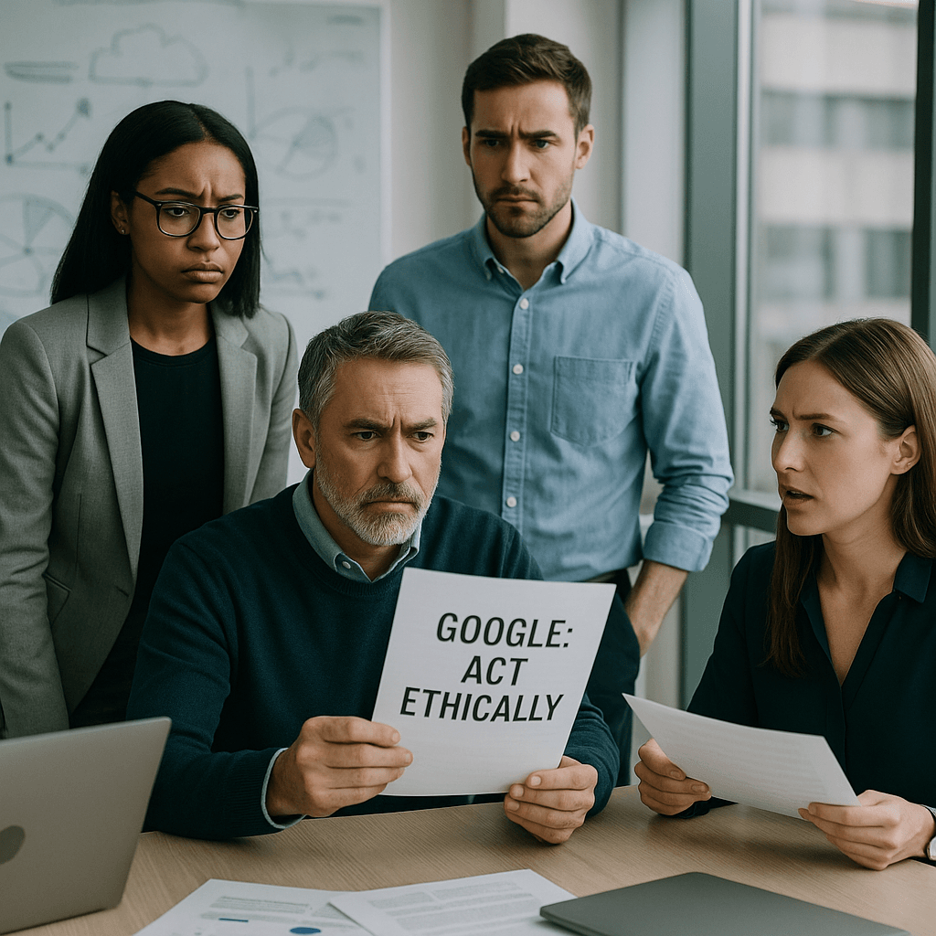 900+ Google Workers Demand Company Exit ICE, CBP Contracts | The Tech Buzz