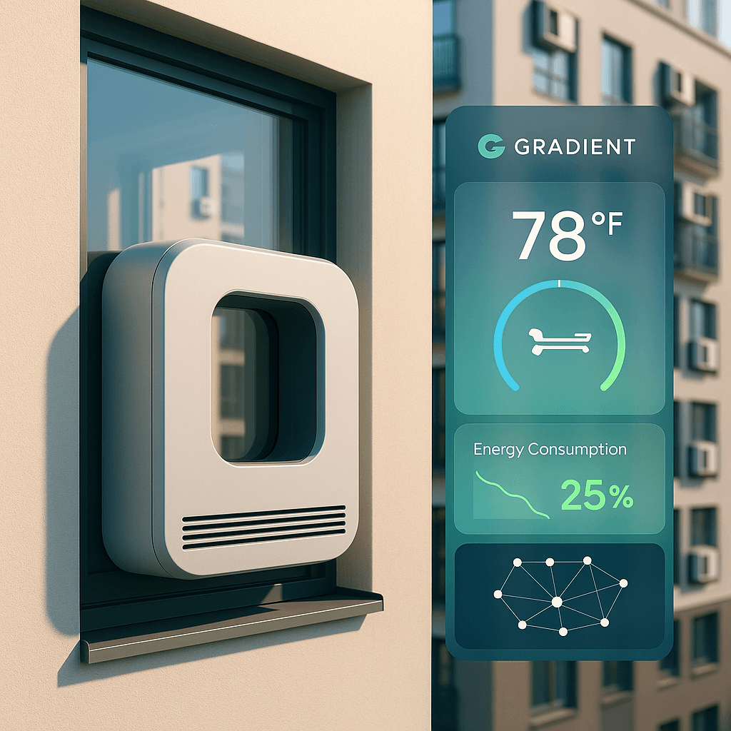 Gradient links window heat pumps to slash retrofit costs | The Tech Buzz