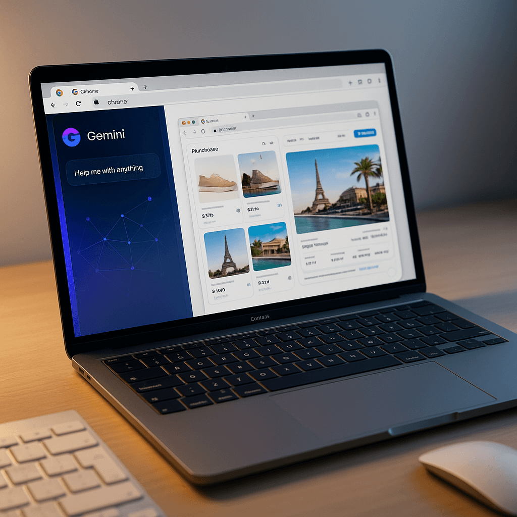 Google brings Gemini 3-powered AI agents to Chrome browser | The Tech Buzz