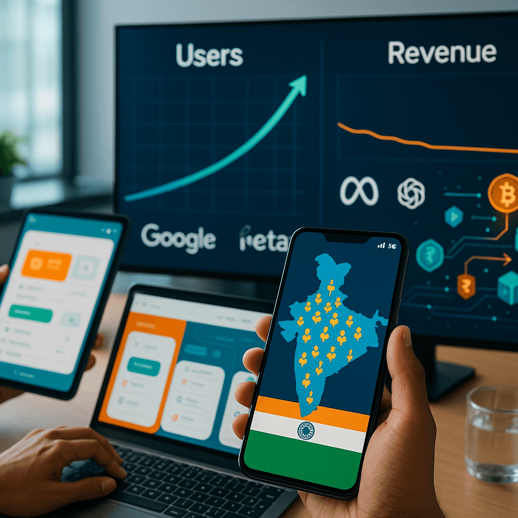 India's App Boom Enriches Google, Meta—Not Local Startups | The Tech Buzz