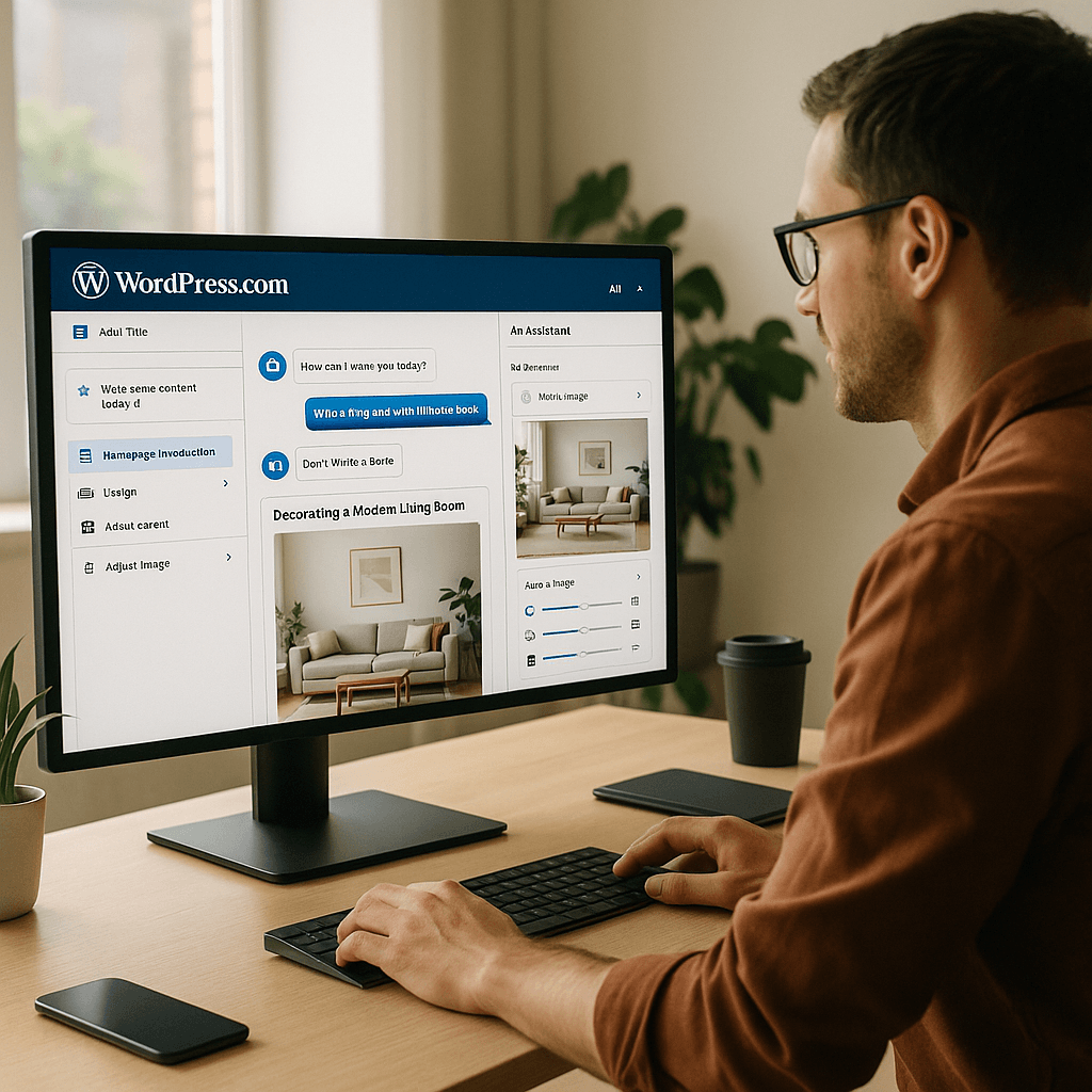 WordPress.com Launches AI Assistant for Editing and Design | The Tech Buzz