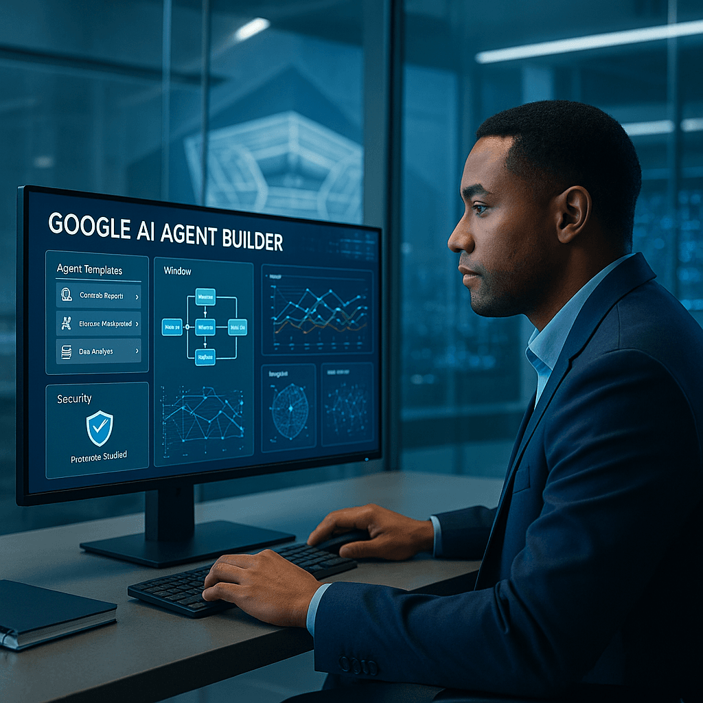 Google Launches AI Agent Builder for Pentagon Portal | The Tech Buzz