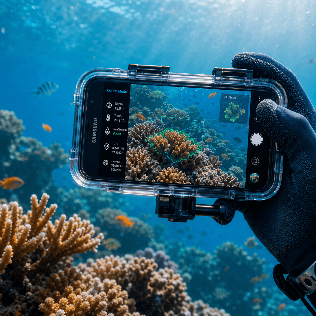 Samsung's Ocean Mode Wins Gold for Coral Reef Conservation | The Tech Buzz