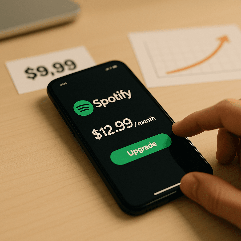 Spotify Raises Premium Price to $12.99 Under New Leadership | The Tech Buzz