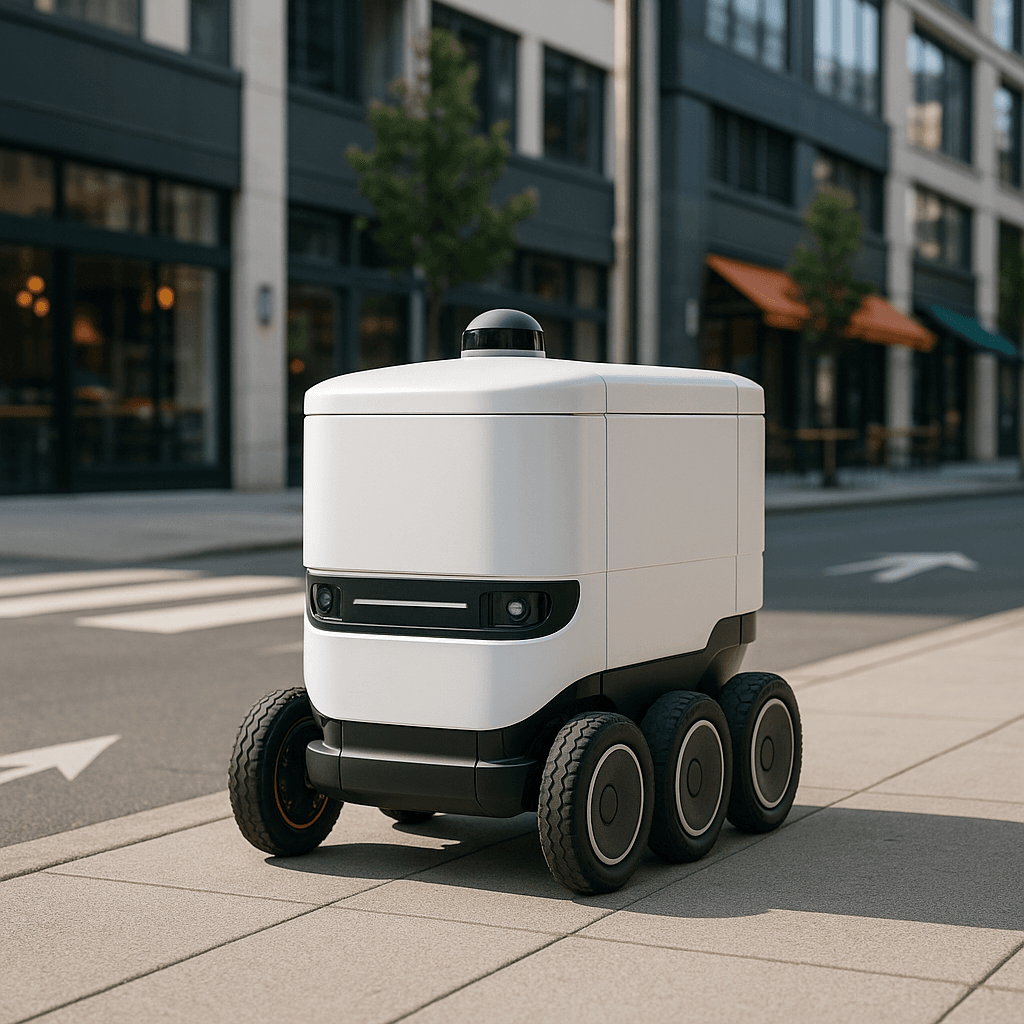 DoorDash Unveils 'Dot' Robot for Street Delivery | The Tech Buzz