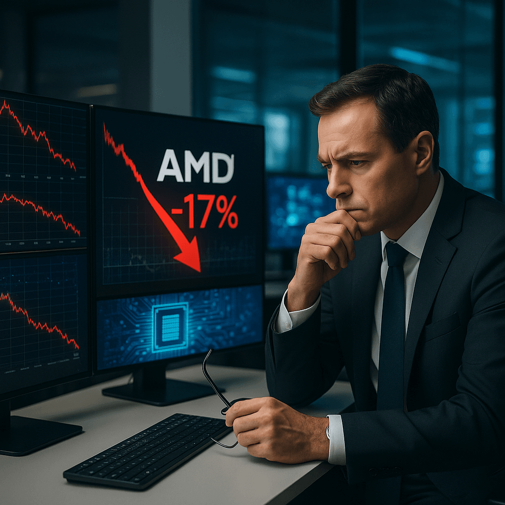 AMD Stock Crashes 17% After Earnings Miss AI Expectations | The Tech Buzz